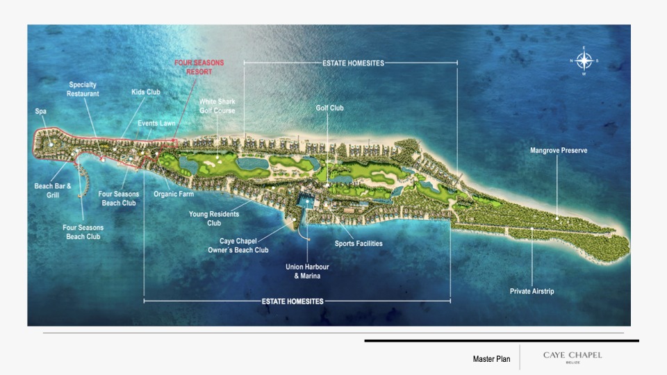 Caye Chapel Four Seasons Belize Plans to Open in 2025 | San Pedro Scoop